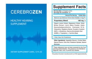 Cerebrozen Reviews: Does It Support Your Ear Health?