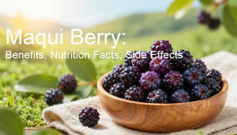 Maqui Berry: Benefits, Nutrition Facts, Side Effects