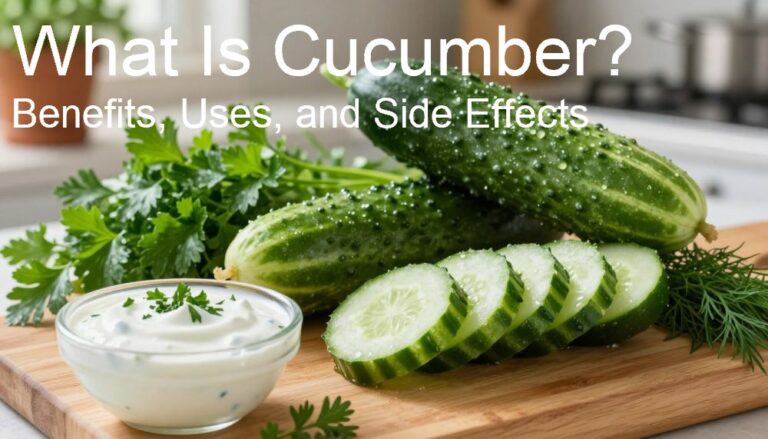 What Is Cucumber? Benefits, Uses, and Side Effects